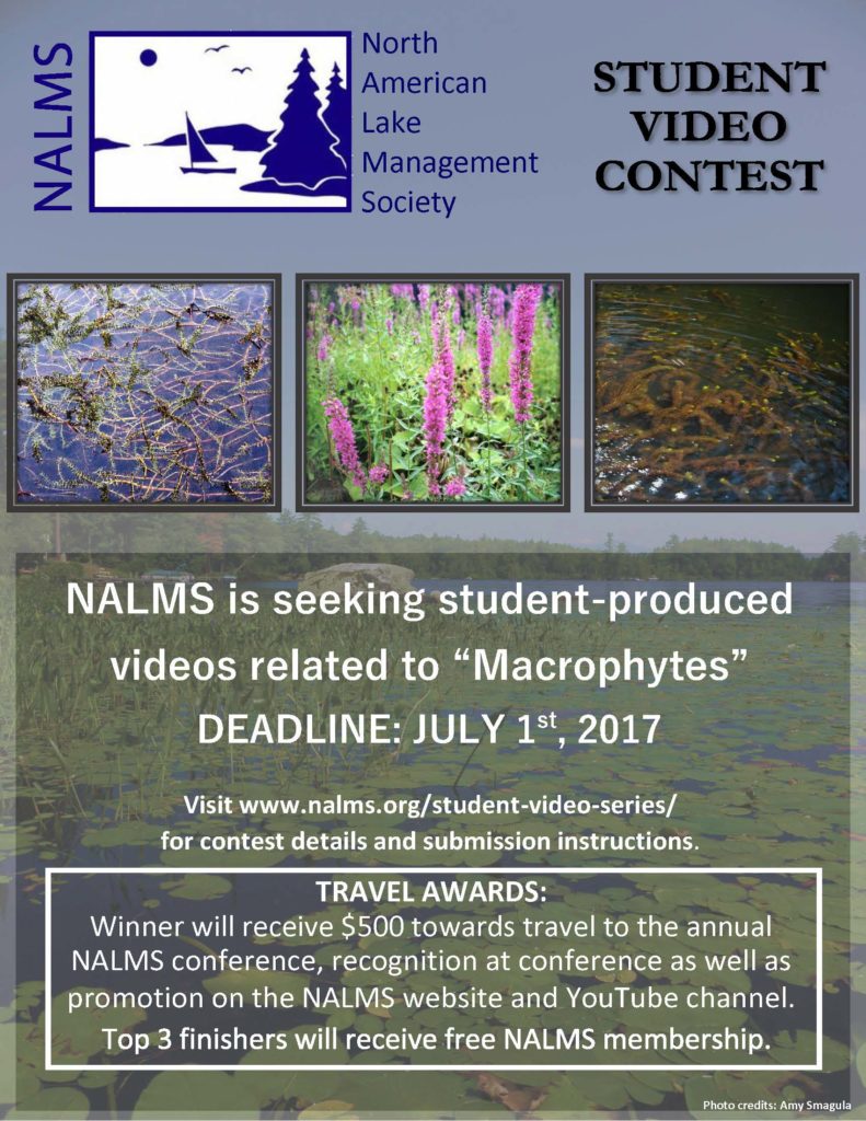 Student Video Series: Macrophytes – North American Lake Management ...